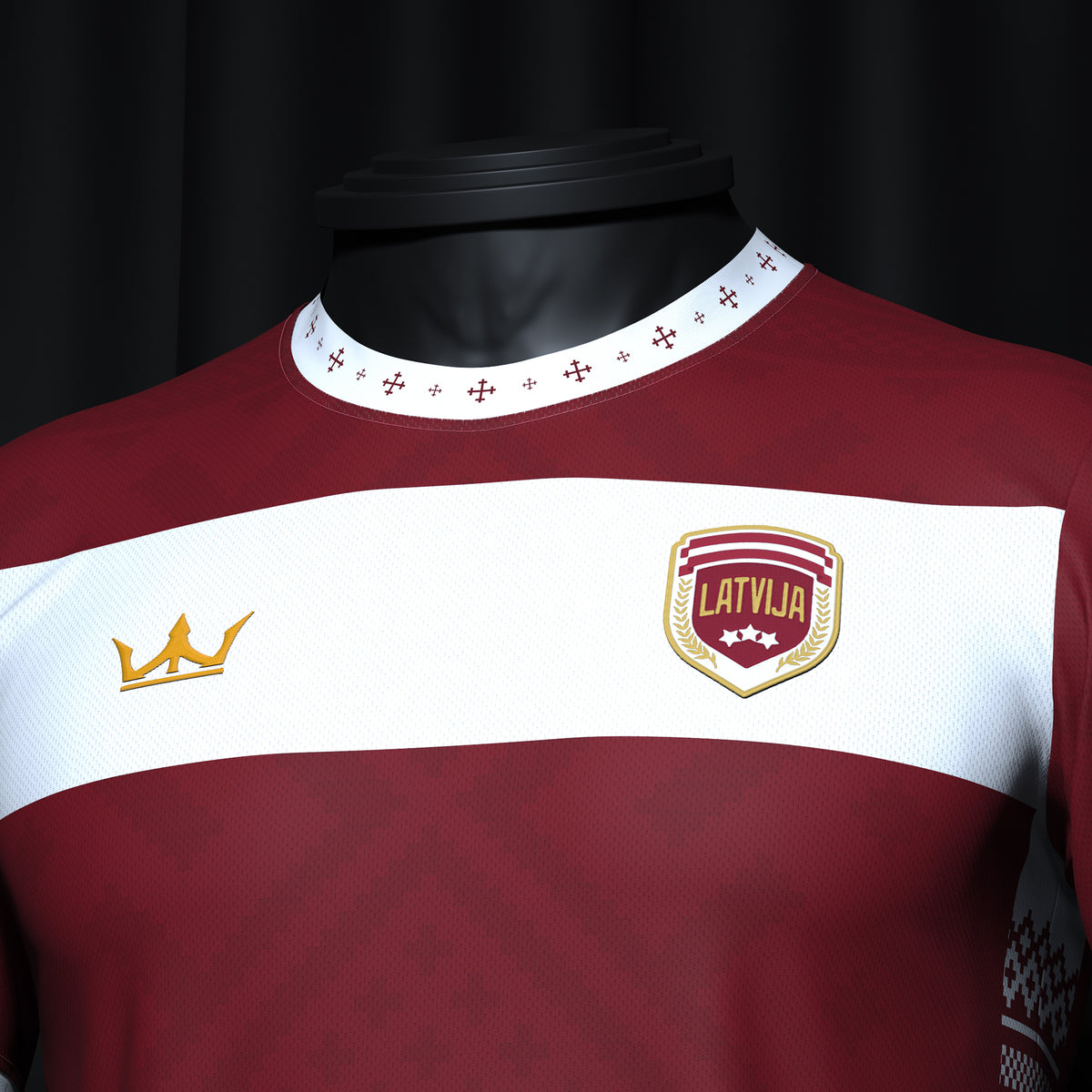 Latvia Heritage Custom Football Jersey – The Jersey Nation