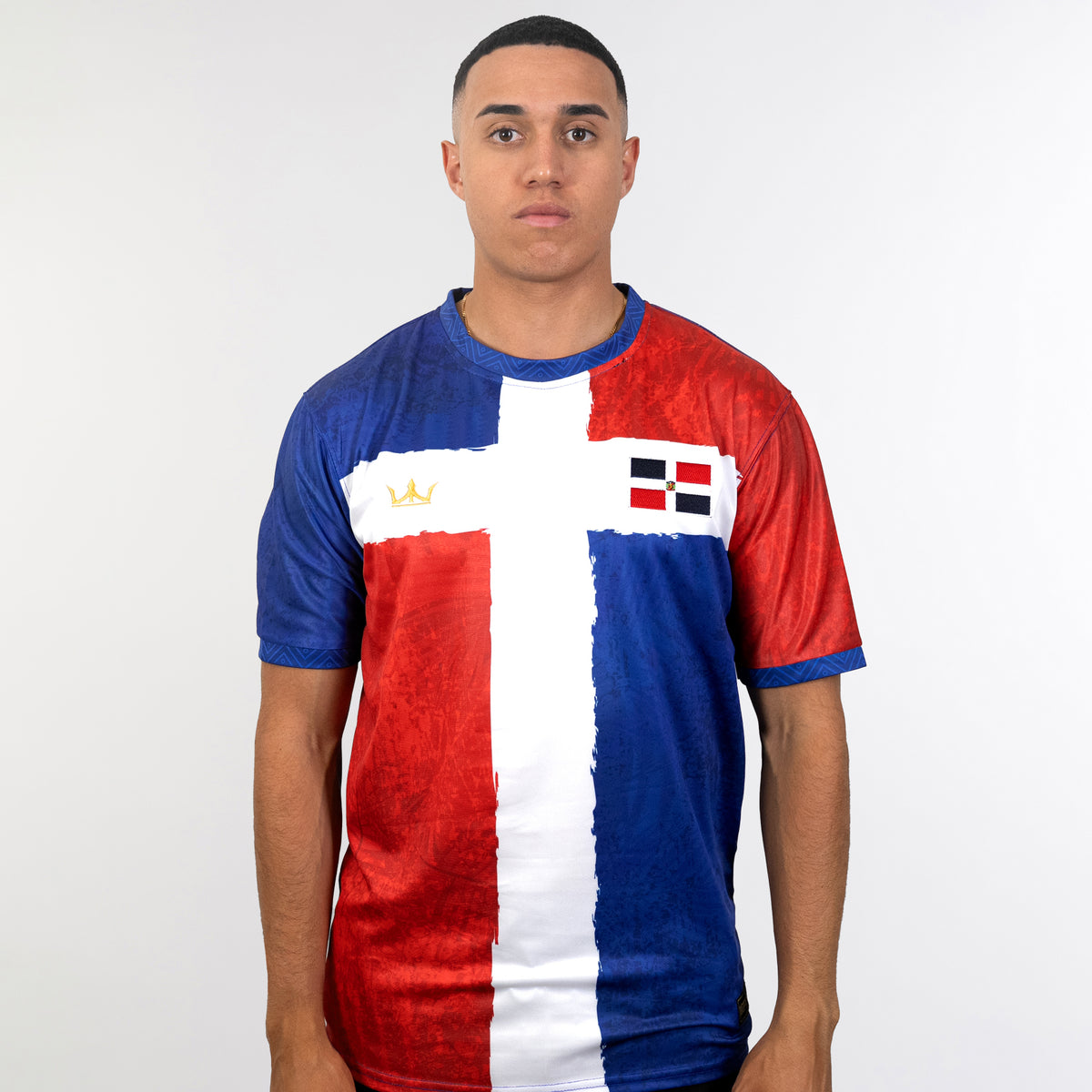 Dominican Republic Heritage Custom Football Jersey – The Jersey Nation
