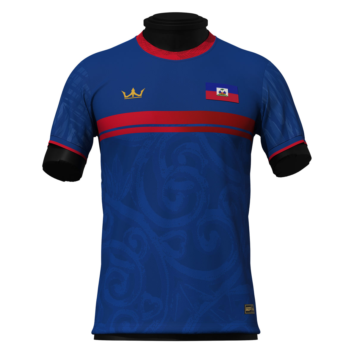 Haiti Custom Heritage Soccer Jersey – Unique Design | Jersey Nation ...