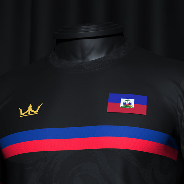 Haiti Custom Heritage Soccer Jersey – Unique Design | Jersey Nation ...
