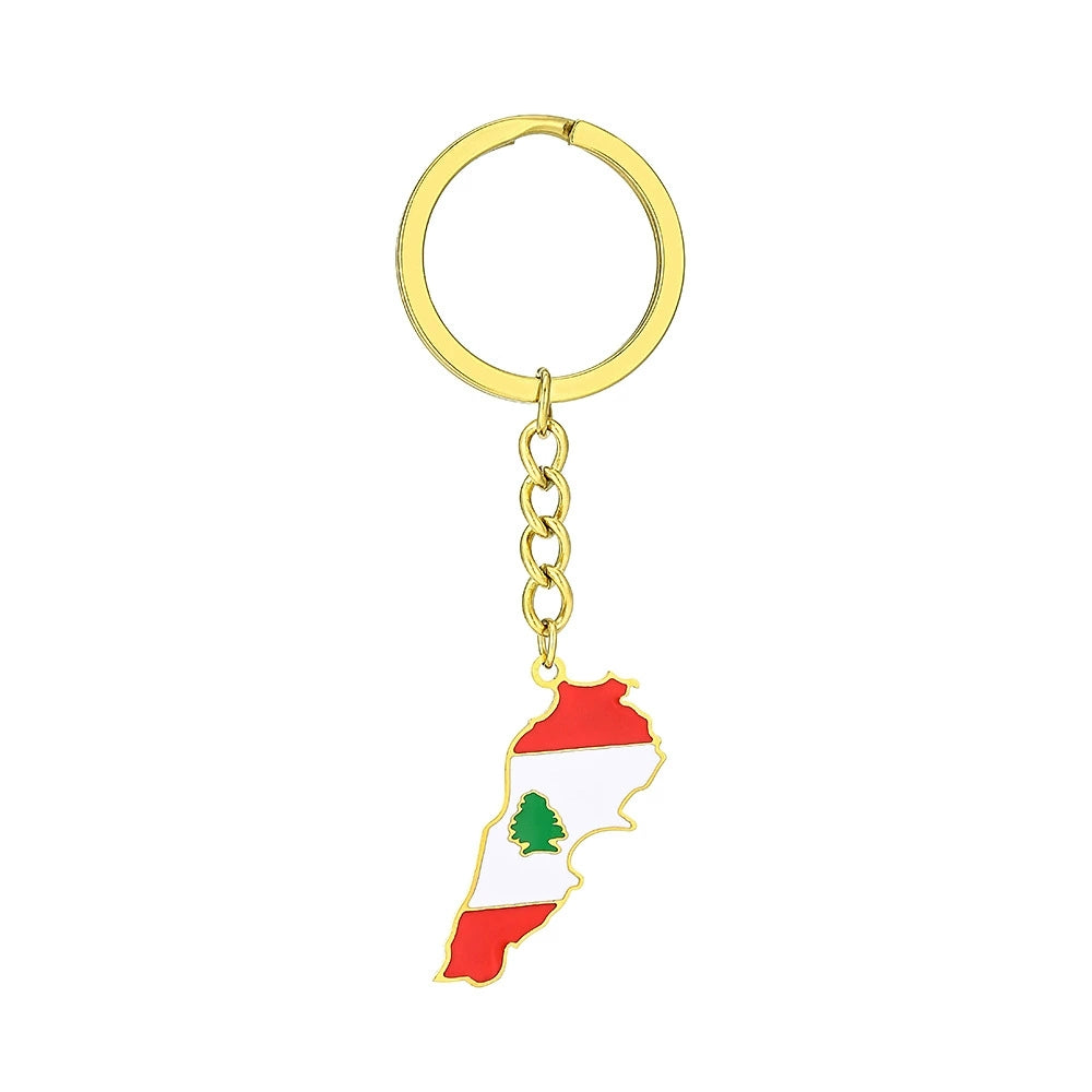 Lebanon Keychain – The Jersey Nation