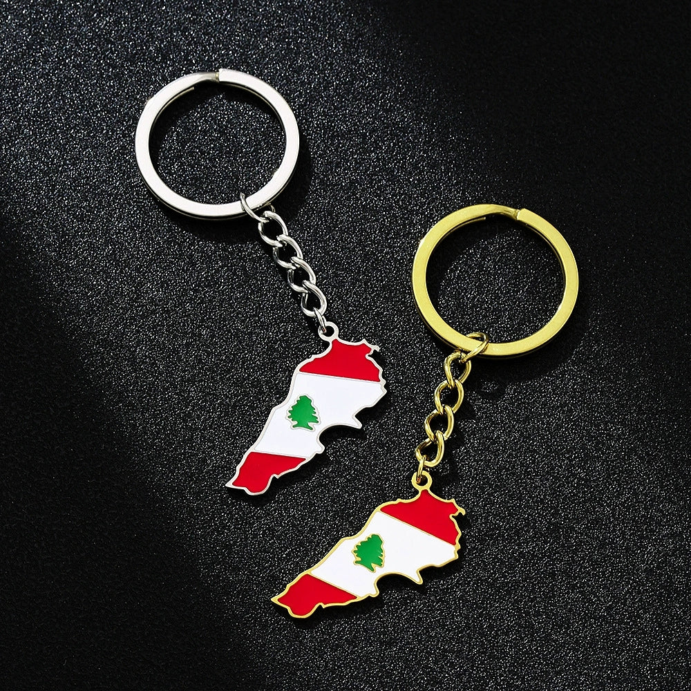 Lebanon Keychain – The Jersey Nation