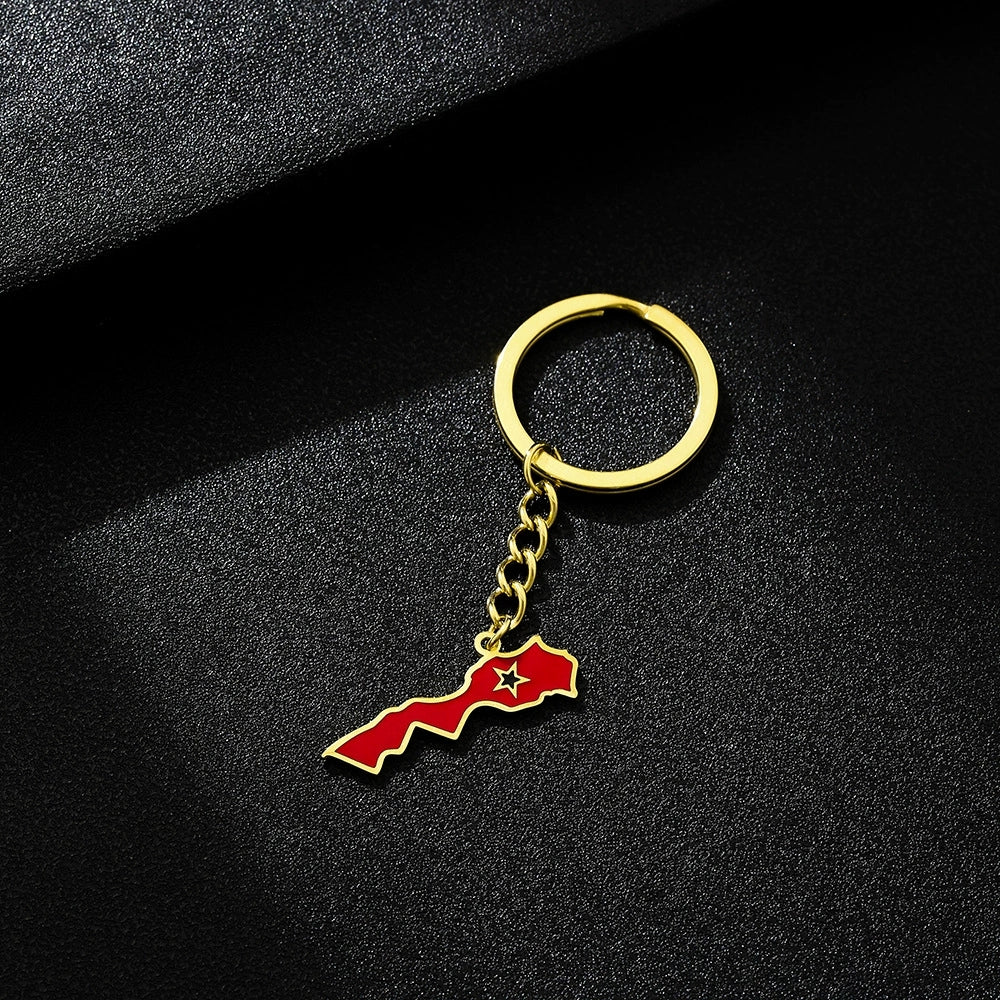 Morocco Keychain – The Jersey Nation