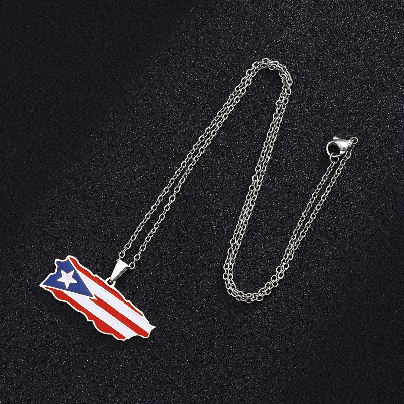 Puerto Rico Heritage Necklace – The Jersey Nation